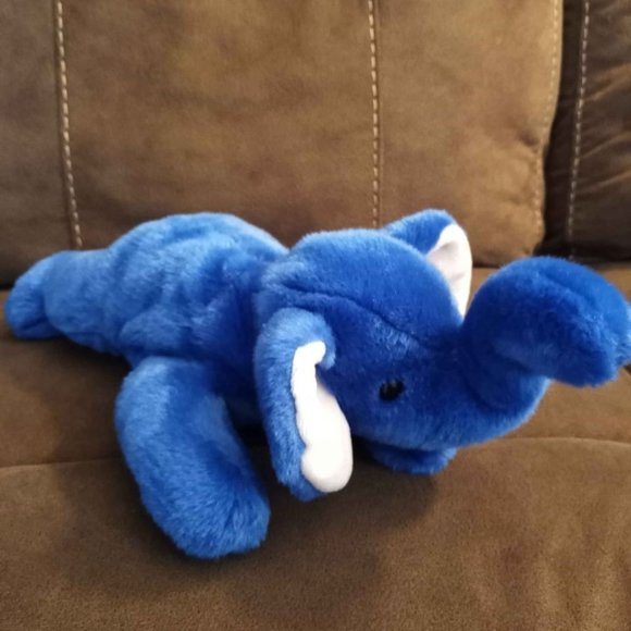 Ty | Toys | Ty 998 Peanut Elephant Beanie Buddy Collection 18 | Poshmark
